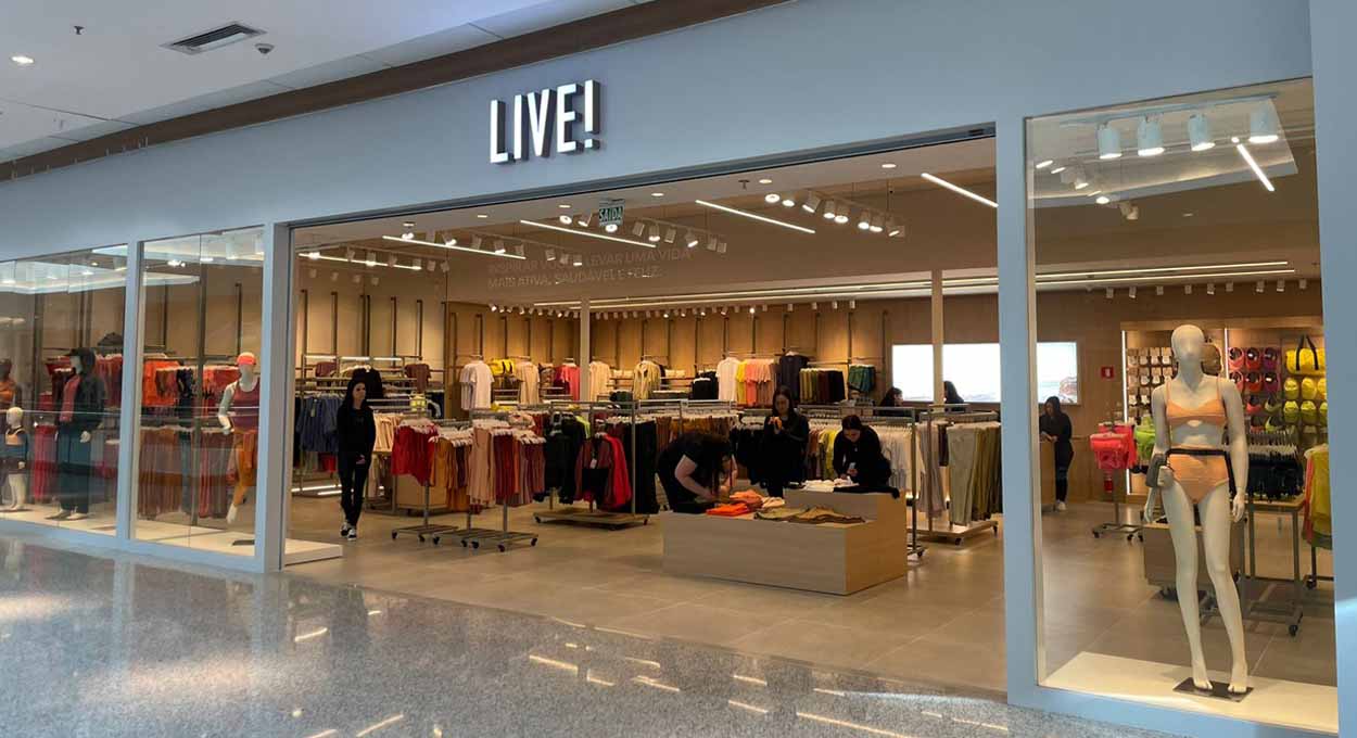 LIVE! inaugura loja no Shopping Catuaí Palladium - H2FOZ LIVE! inaugura loja no Shopping Catuaí Palladium - H2FOZ